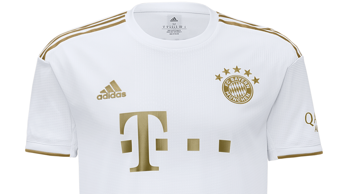 FC Bayern stellt neues Auswärtstrikot vor: Gold-Elemente und Hommage an ...