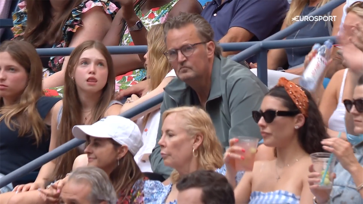 US Open 2022. Matthew Perry oglądał finał Iga Świątek - Ons Jabeur ...