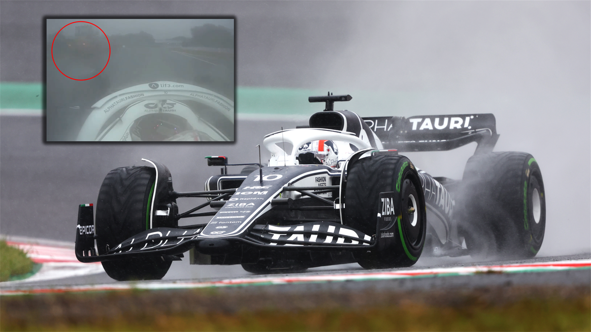 Dźwig na torze, obok pędzący bolid. "Mogłem się zabić" - Eurosport