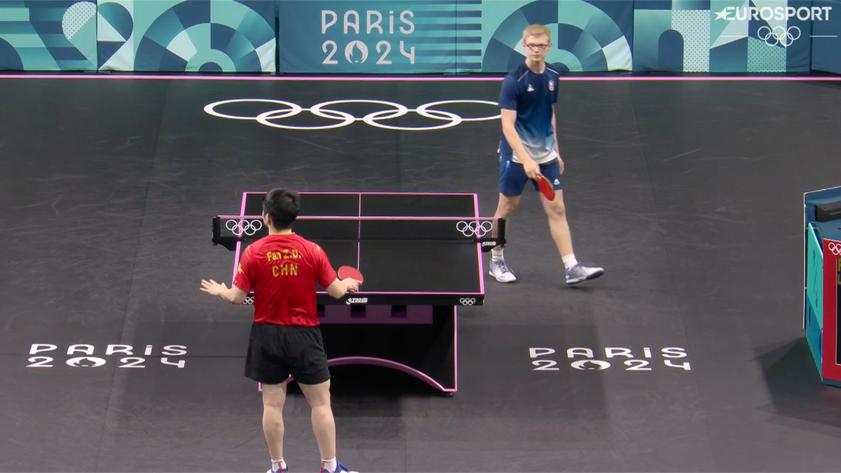 Félix Lebrun joue pour une médaille de bonze aux JO de Paris 2024 ...