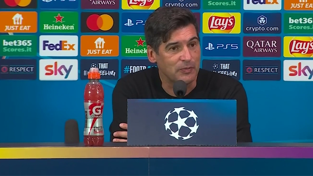 Fonseca conferenza Milan-Napoli: "Leão non è un caso, questo Milan può ...