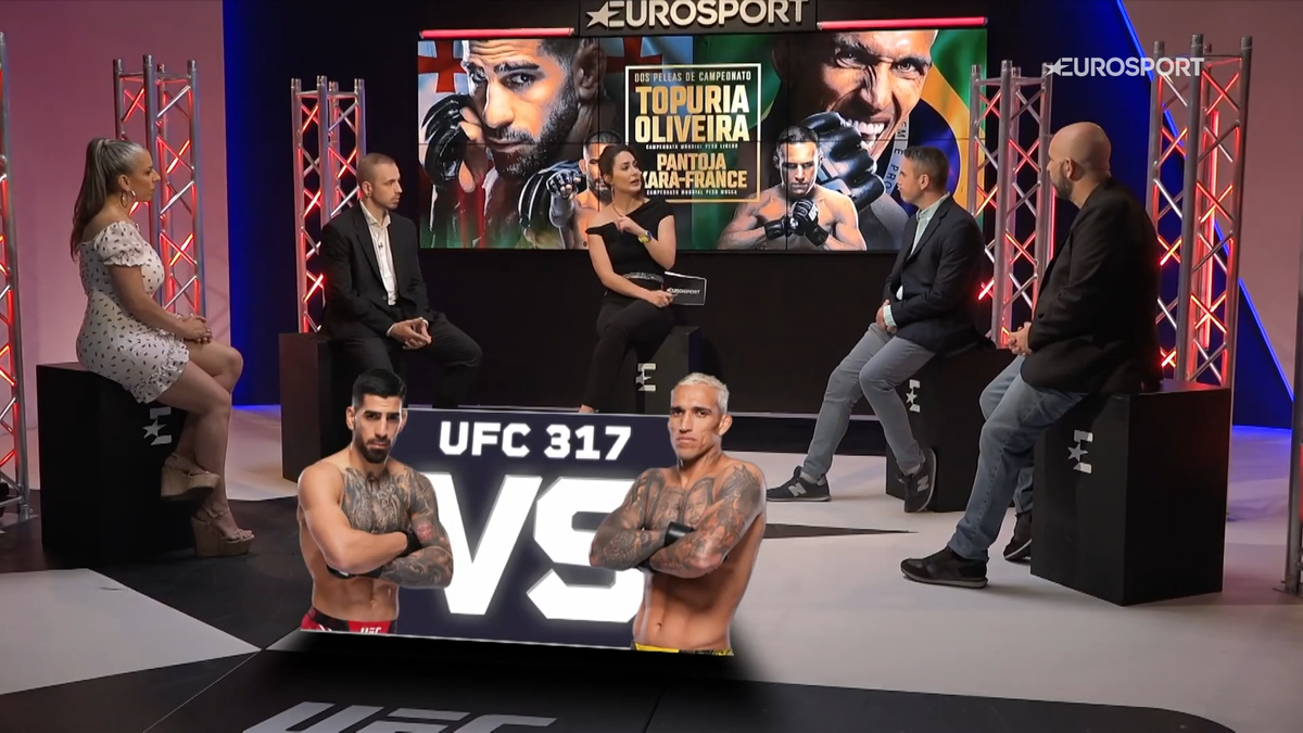 Toda la cobertura y programación de Max y Eurosport del UFC 317 Topuria ...