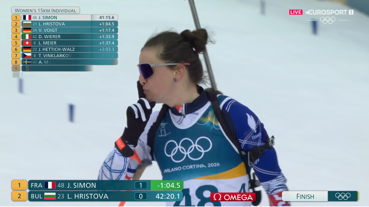 JO Milan-Cortina 2026 - Julia Simon après son titre : "Maintenant, ce ...