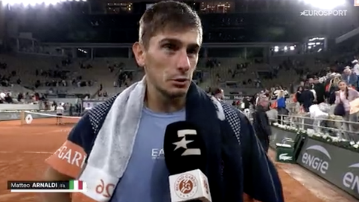 Matteo Berrettini dura un set e mezzo, poi si ritira sul 7-5 5-2 ...
