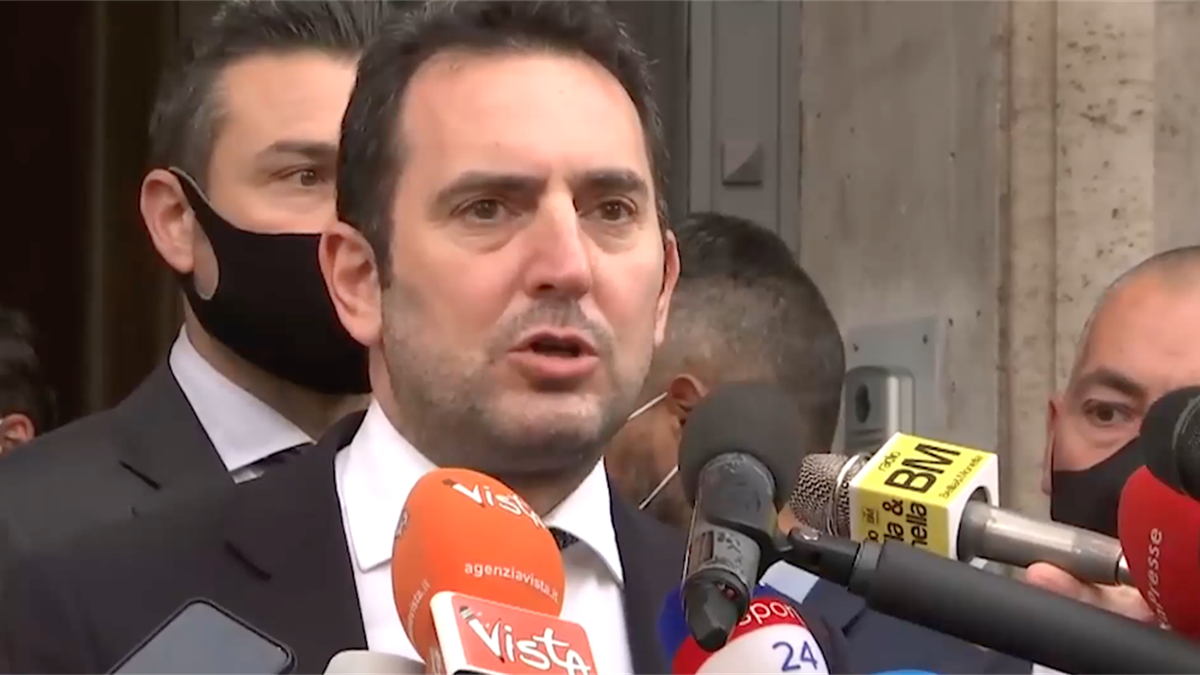 Spadafora: "Il tifo violento non sarà più presente negli stadi" - Eurosport
