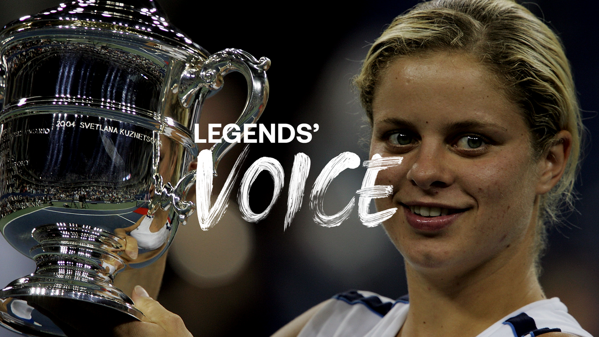 Avant l'US Open - Legends' Voice avec Kim Clijsters : "J'ai pleuré ...