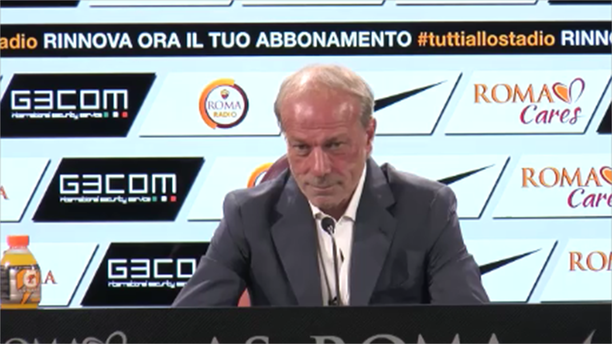 Roma: Walter Sabatini rescinde il proprio contratto, il ds sarà ...