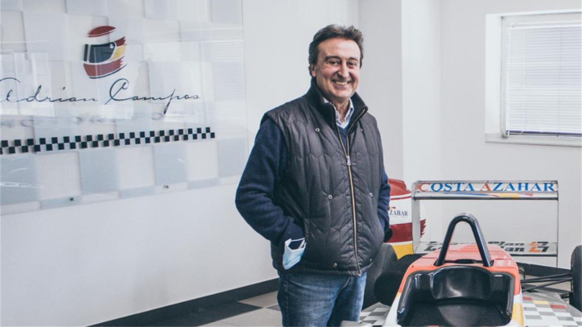 Muere a los 60 años Adrián Campos, expiloto de F1 y descubridor de ...