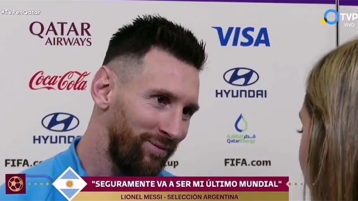 El agradecimiento de una periodista a Messi que emocionó a Leo... ¡Y al ...