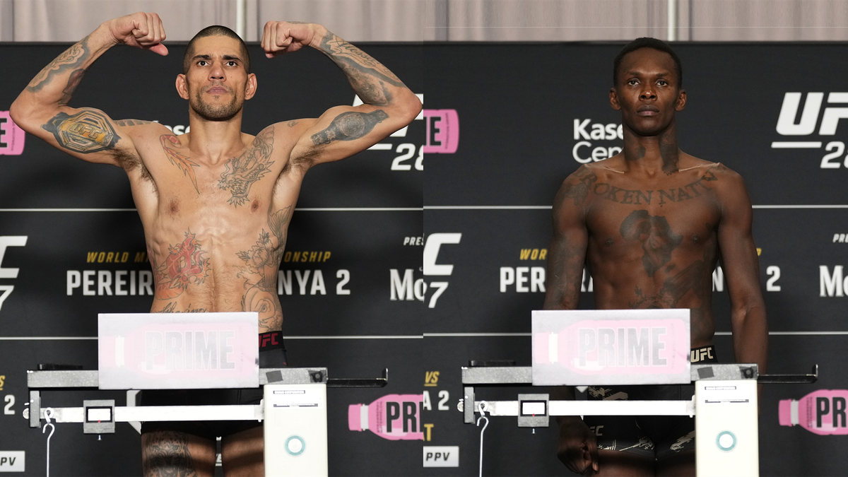 UFC 287 | Officiële wegingen: Pereira & Adesanya op gewicht, Rodriguez ...