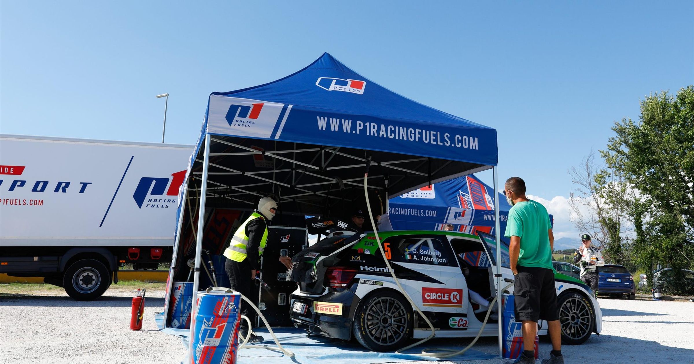 P1 Racing Fuels Podium Challenge continues on ERC Rally Fafe Montelongo ...