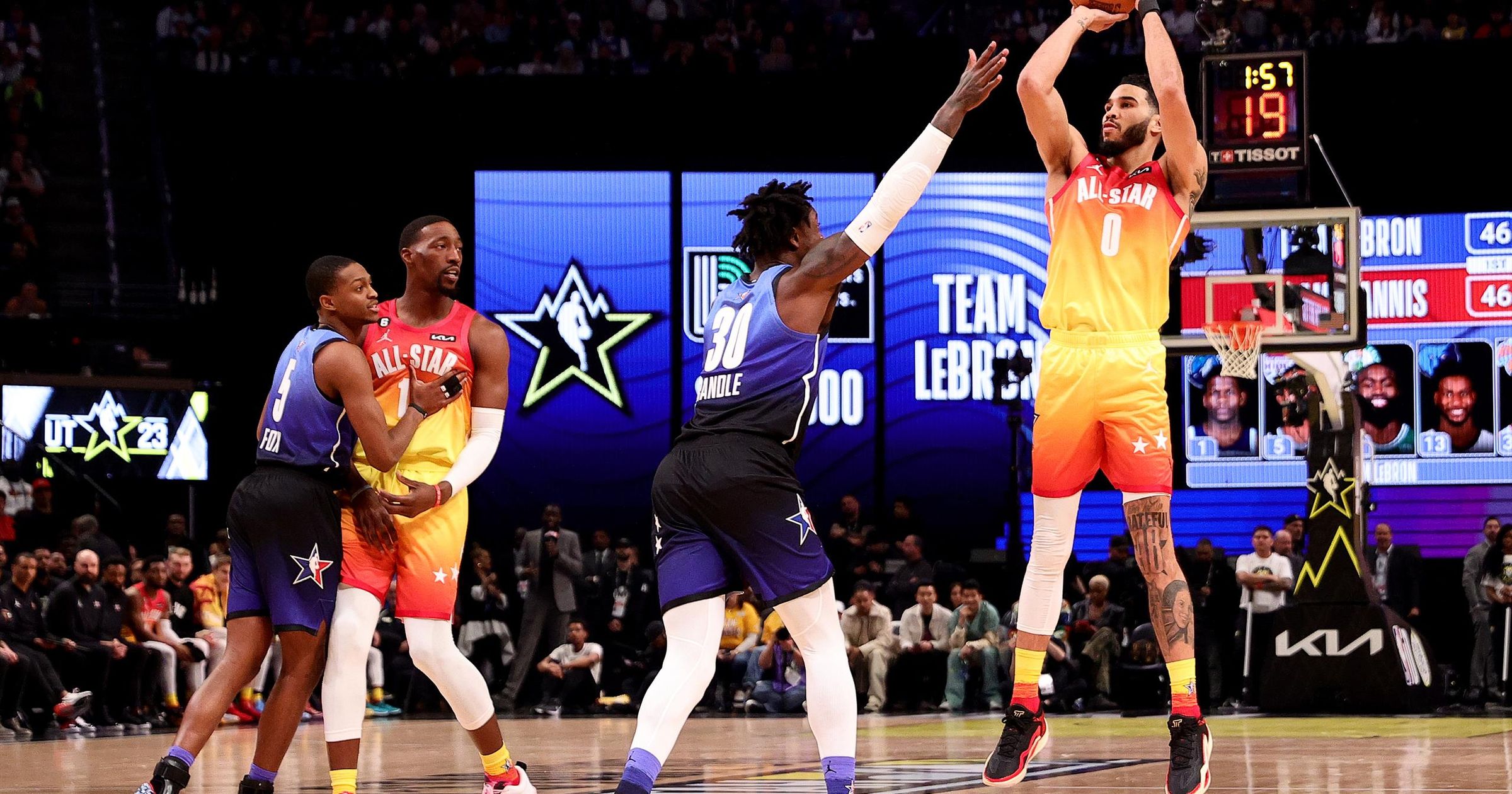 NBA-Allstar-Game: Team Giannis Antetokounmpo gewinnt knapp - Jayson ...