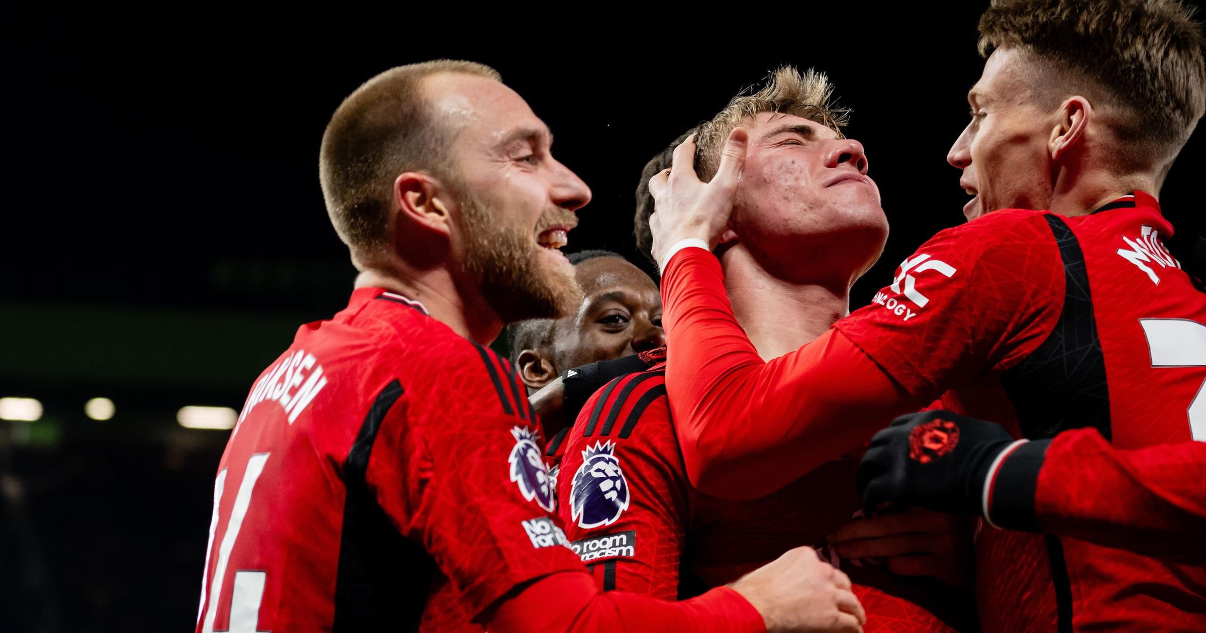 Rasmus Hojlund The Happiest Man Alive As Man Utd Coach Erik Ten Hag