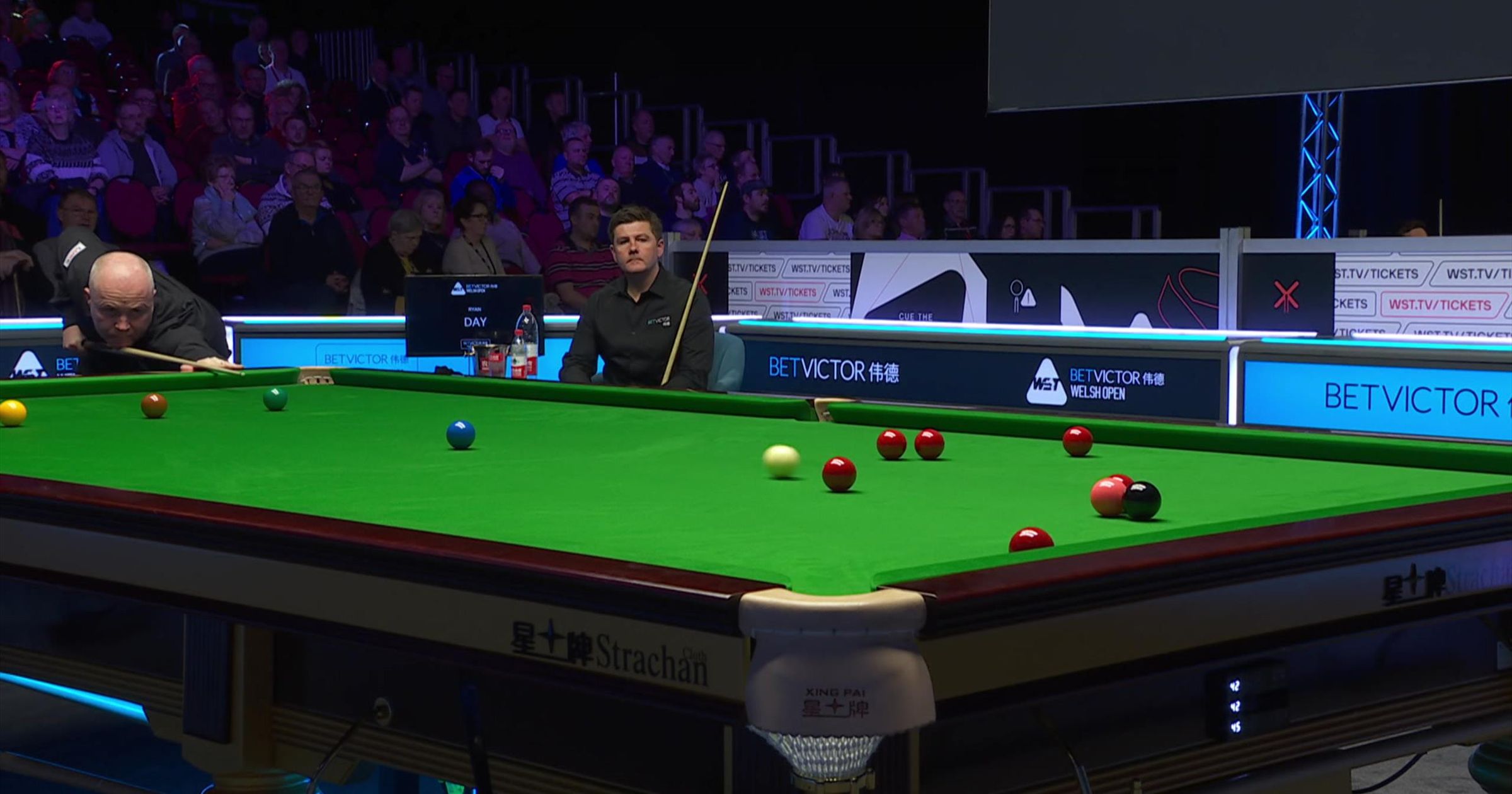 Welsh Open: John Higgins glänzt im vierten Frame gegen Ryan Day mit ...