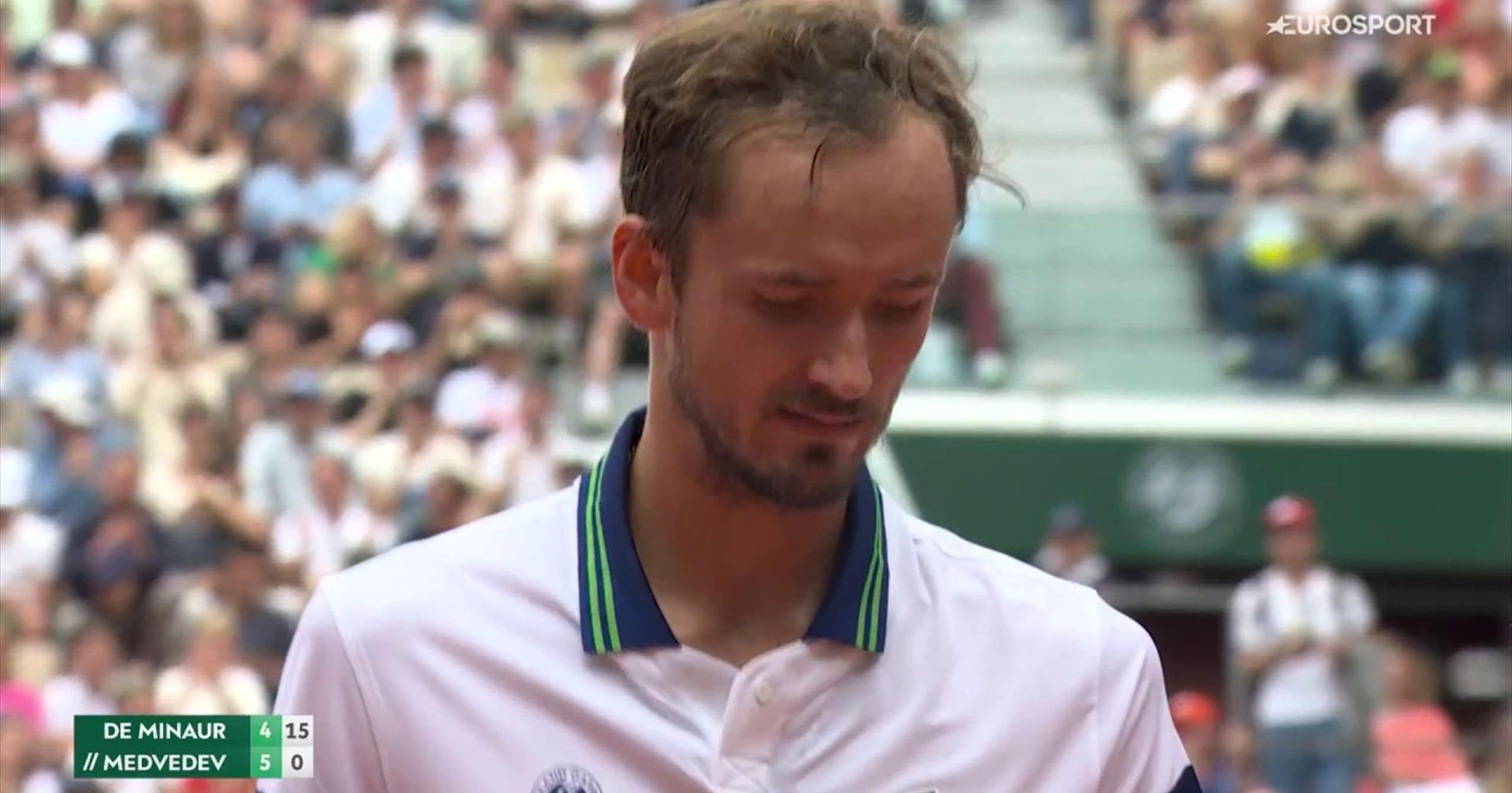 Roland Garros - De Minaur eccezionale! Corre ovunque poi beffa Medvedev ...