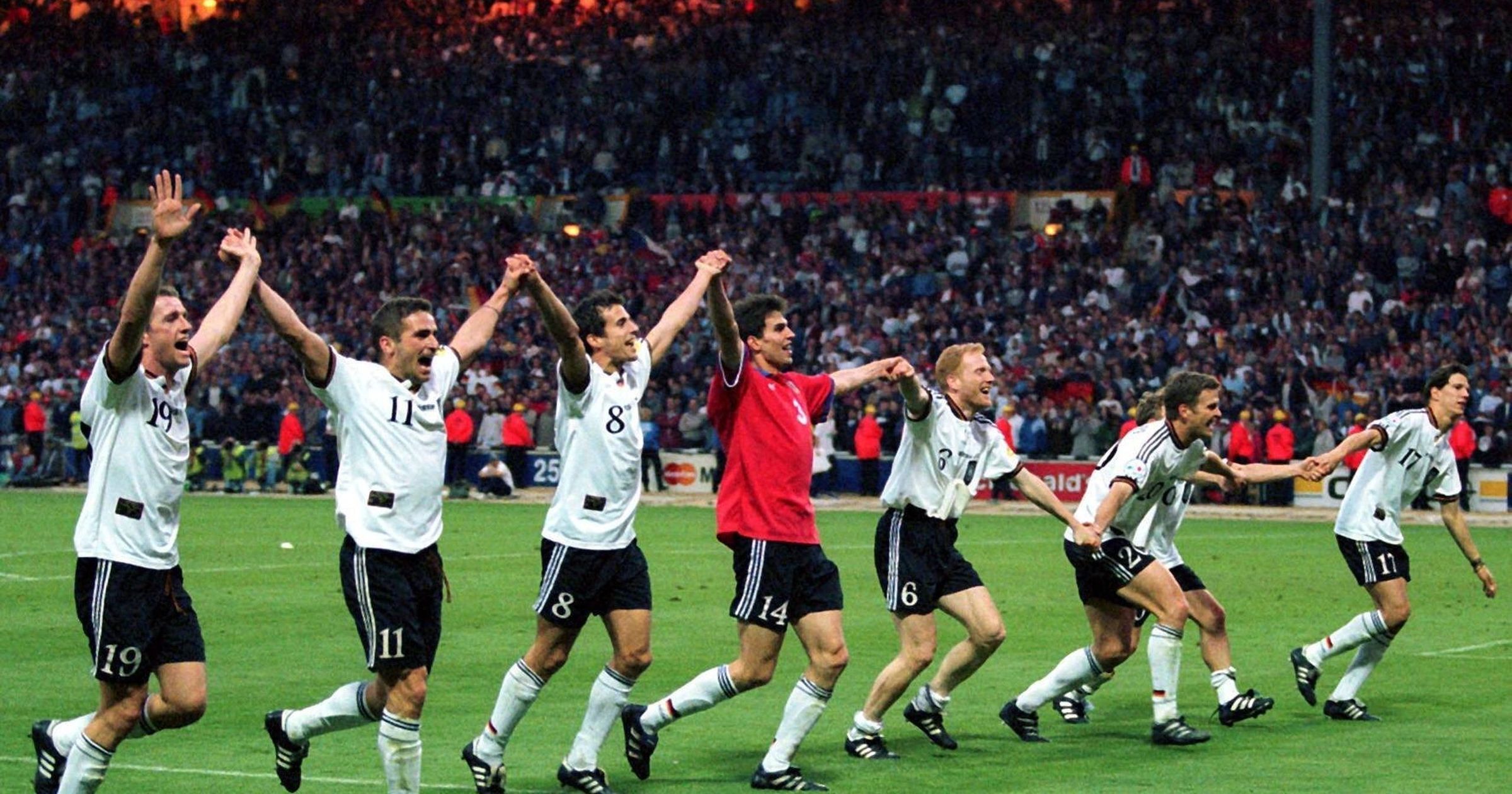Kein Tag wie jeder andere: Deutschland wird bei der EM 1996 ...