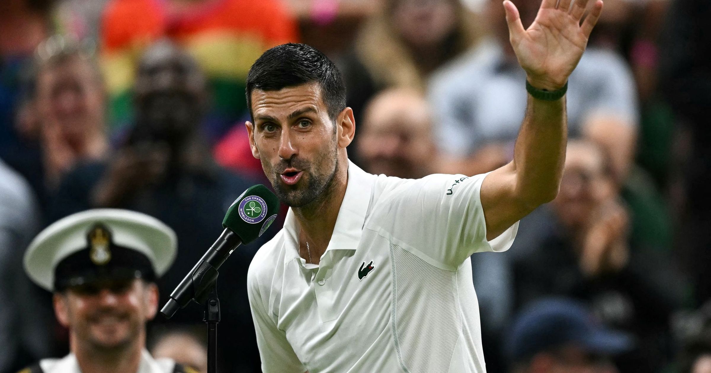 Wimbledon 2024 - Novak Djokovic legt sich nach Sieg gegen Holger Rune ...