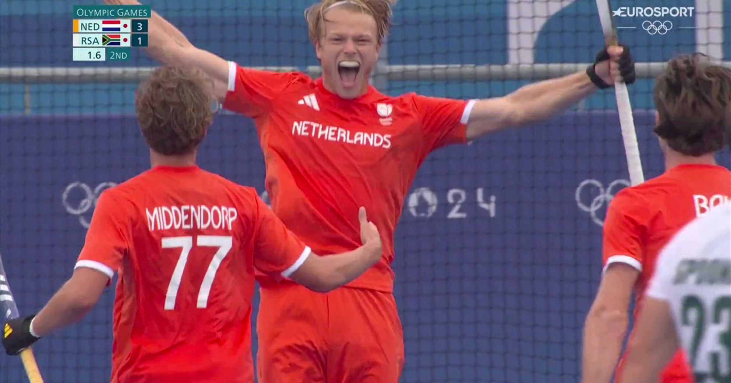 Paris 2024 | Jip Janssen maakt de 4-1 tegen Zuid-Afrika uit een ...
