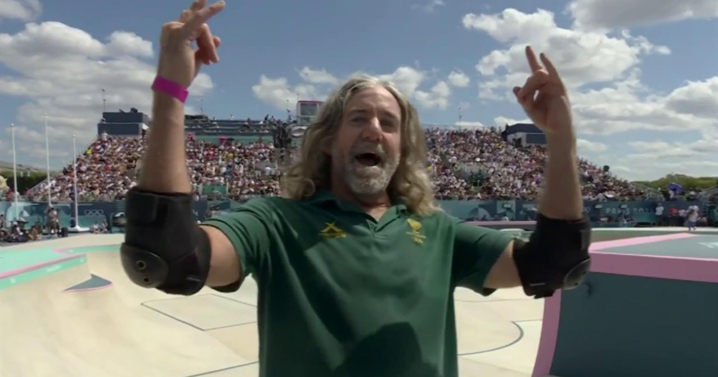 Skateboarding bei Olympia 2024: Dallas Oberholzer zündet Park trotz ...