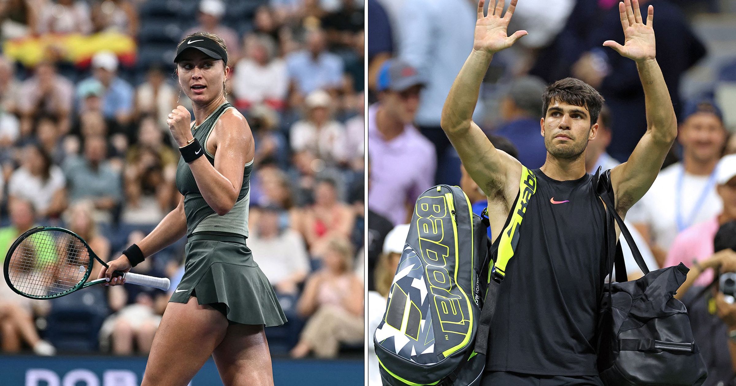 US Open 2024 | El tenis español en Nueva York: Badosa y Alcaraz, cara y ...