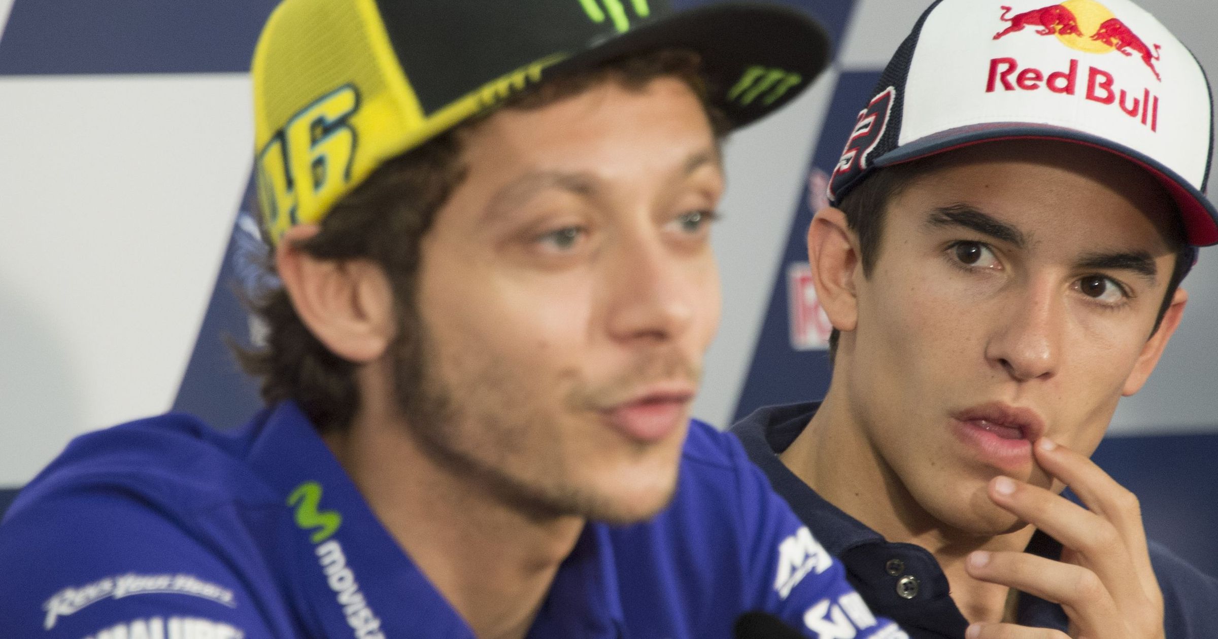 Duras declaraciones en un podcast de Valentino Rossi sobre Marc Marquez ...