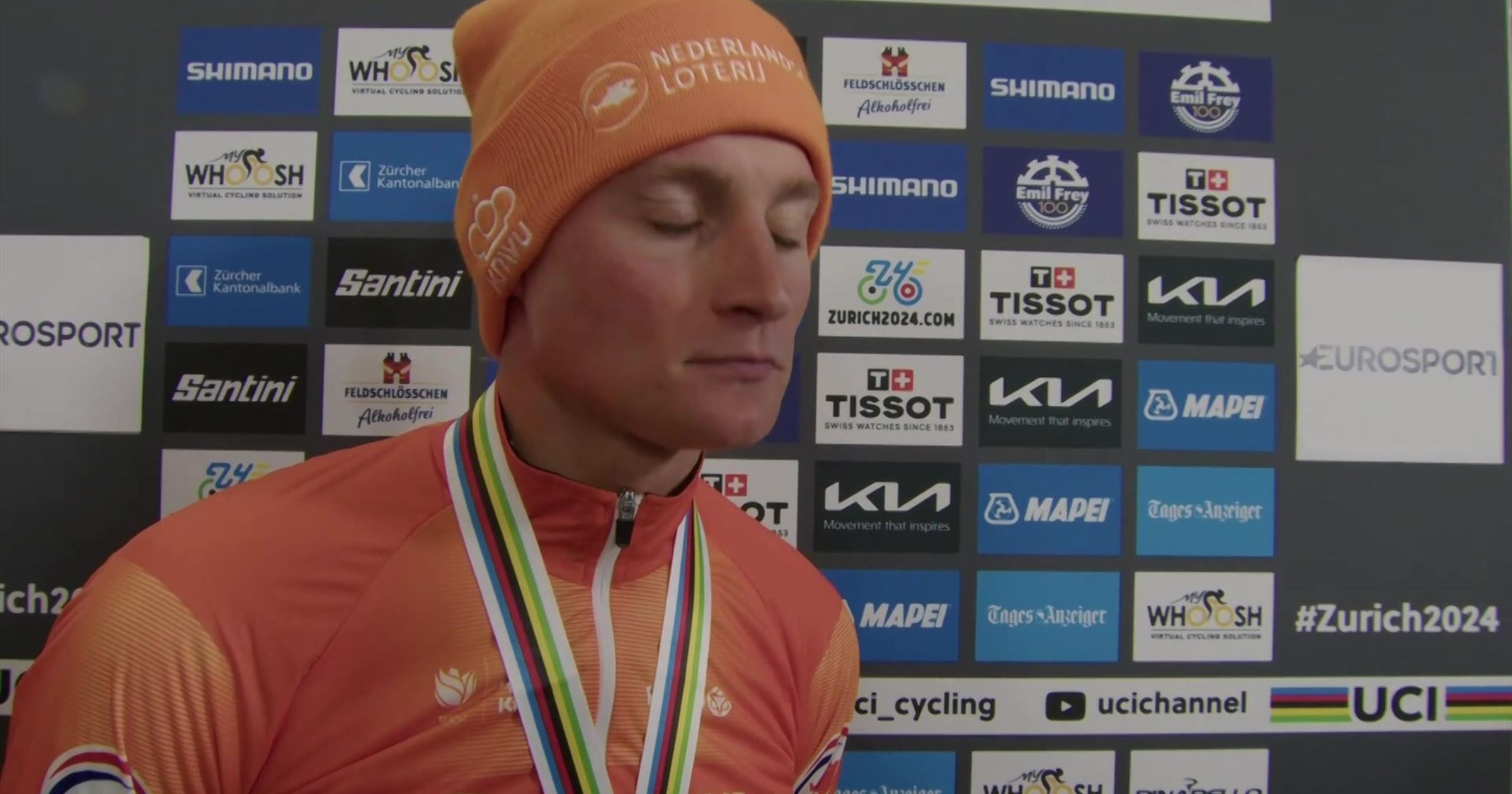 UCI Road World Championships: Mathieu van der Poel ‘really proud’ with ...