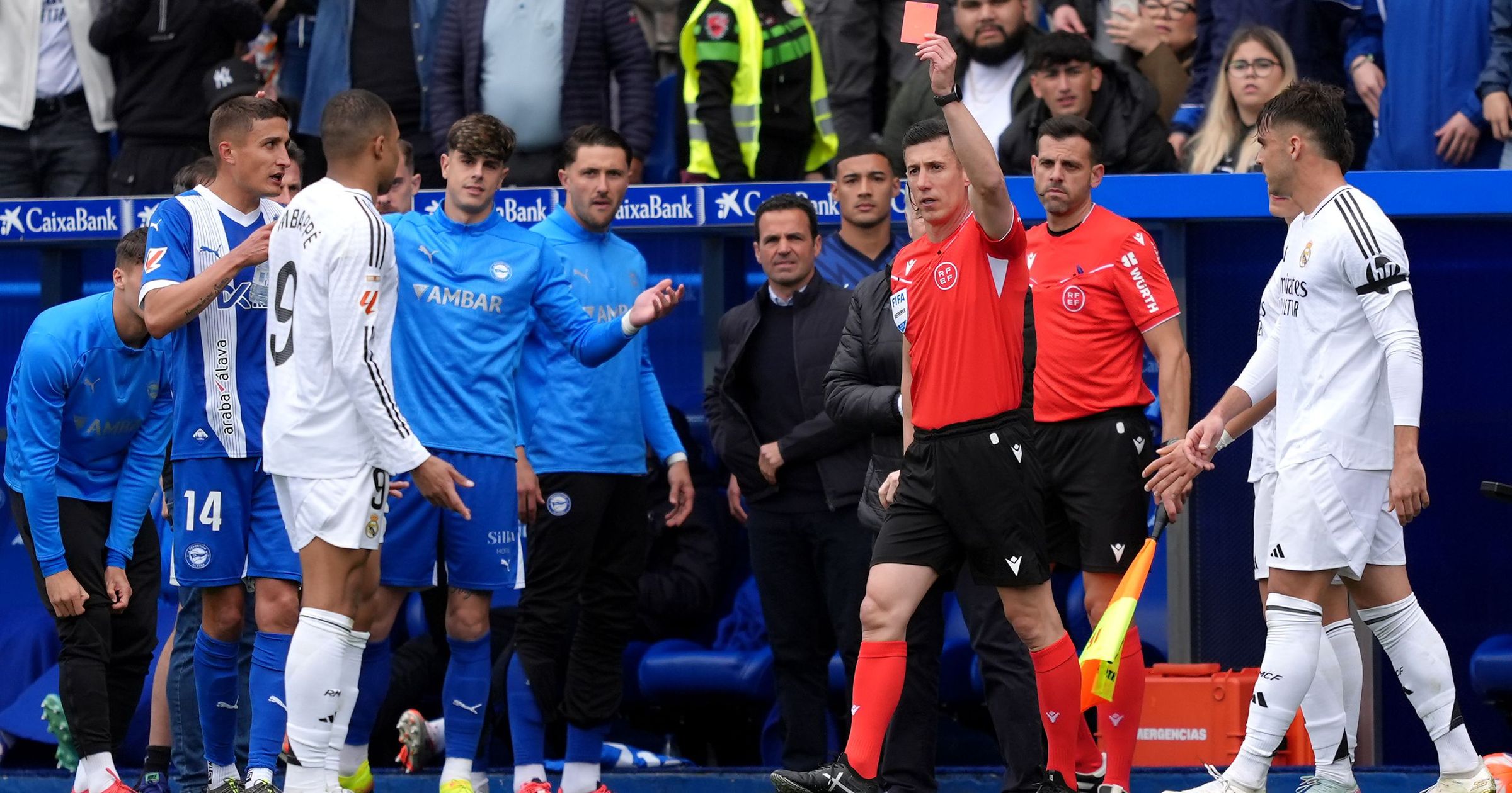 Liga | Alavés - Real Madrid | Expulsion de Kylian Mbappé | "Une faute ...
