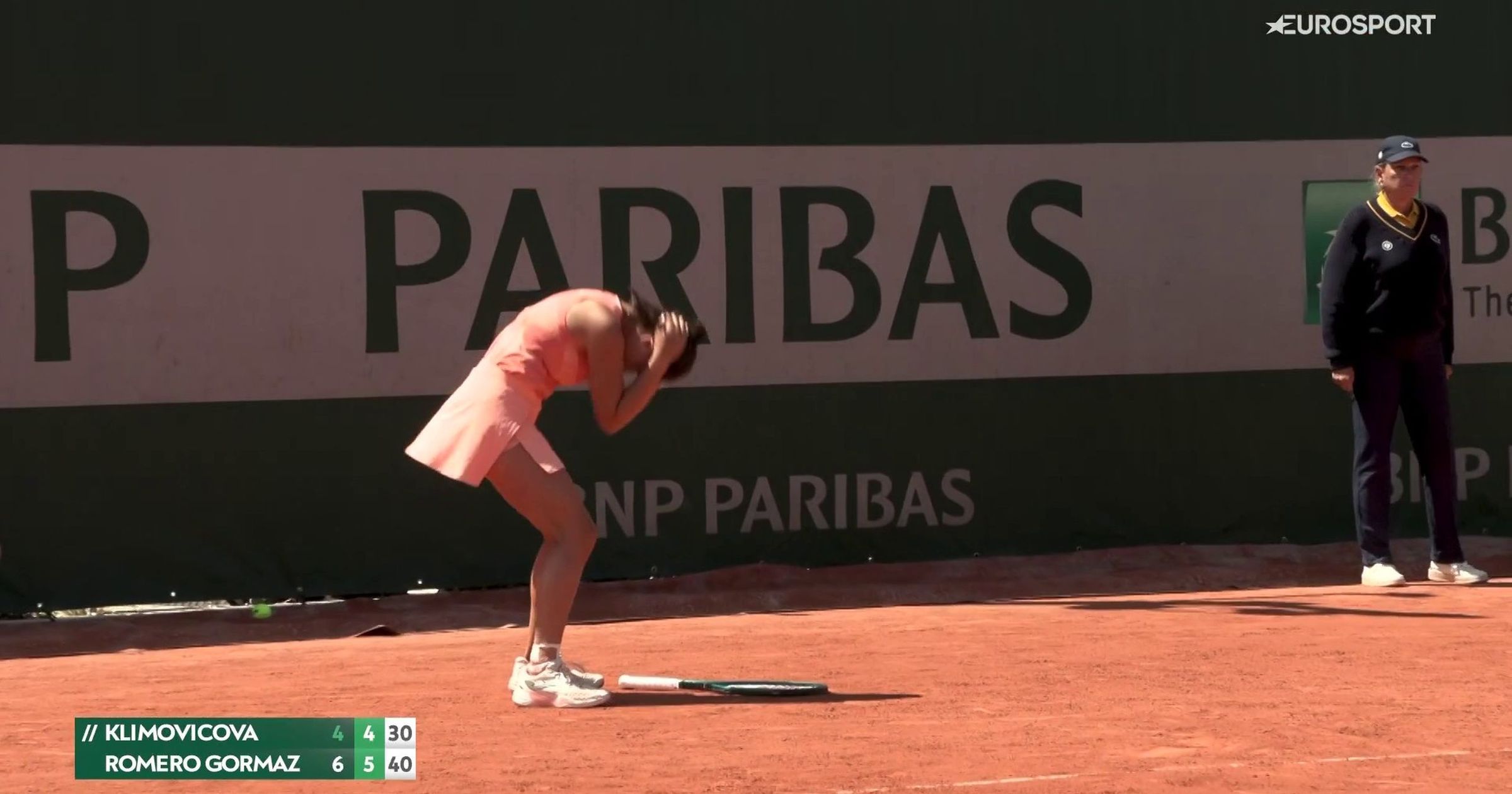 Roland-Garros 2025 | Linda Klimovicova-Leyre Romero Gormaz: Resumen ...