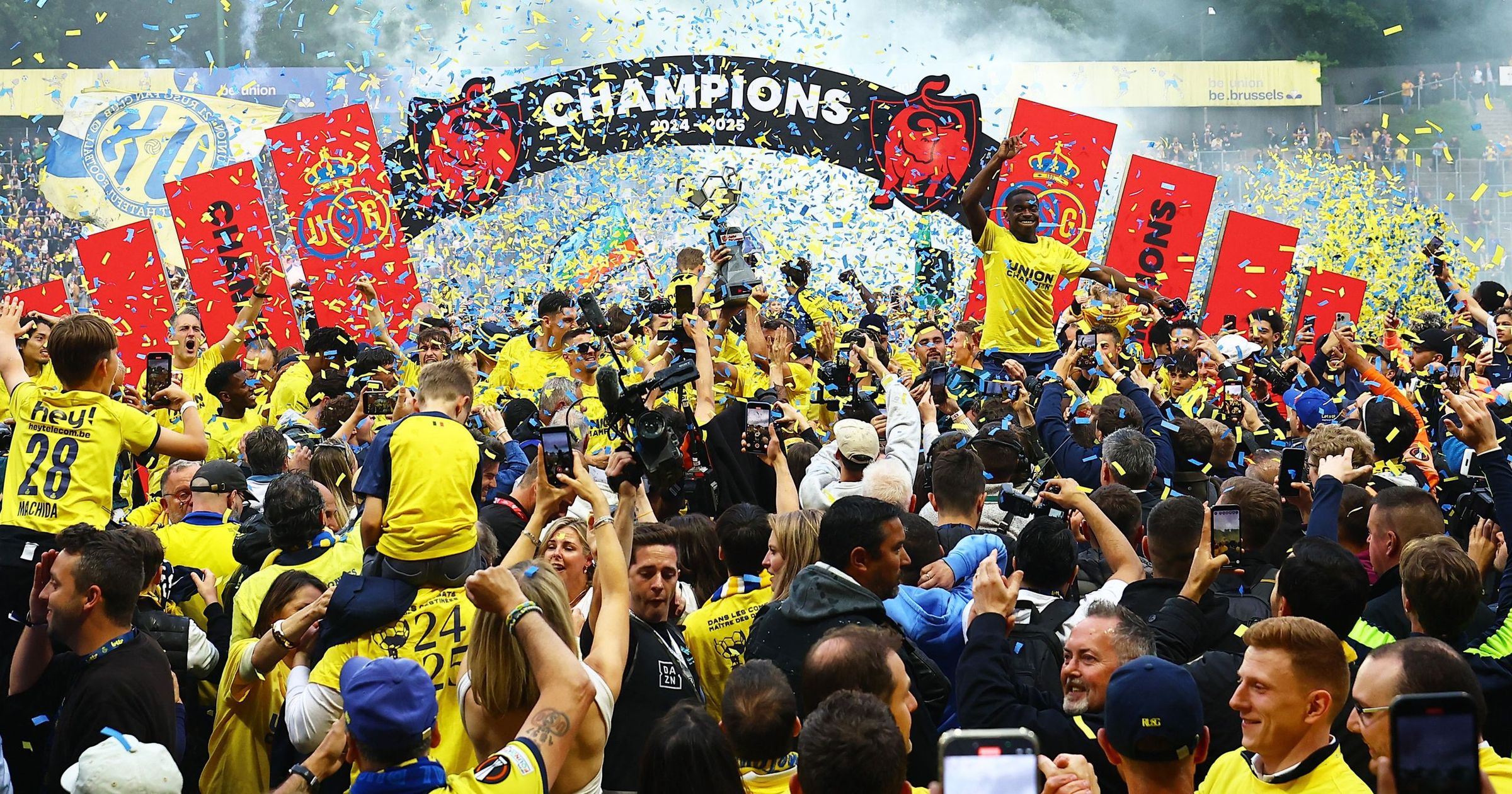Union Saint-Gilloise ist nach Sieg gegen KKA Gent belgischer Meister ...