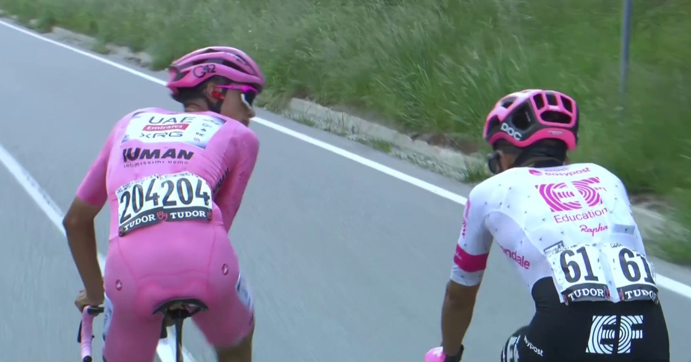 Isaac Del Toro und Richard Carapaz arbeiten nicht zusammen - damit verschenken sie den Giro-Sieg ...