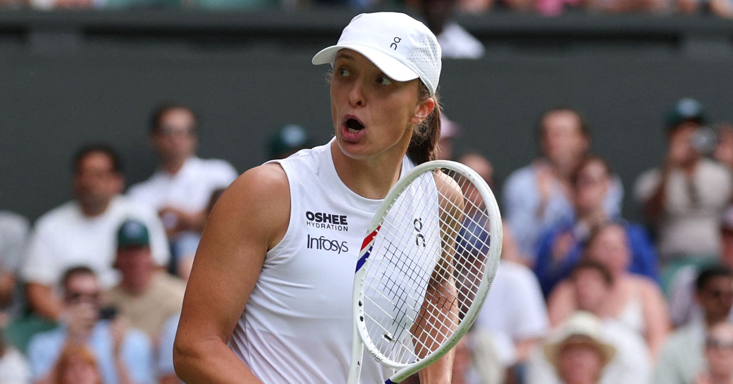 Iga Swiatek bezorgt zichzelf overwerk op Wimbledon na uit handen geven ...