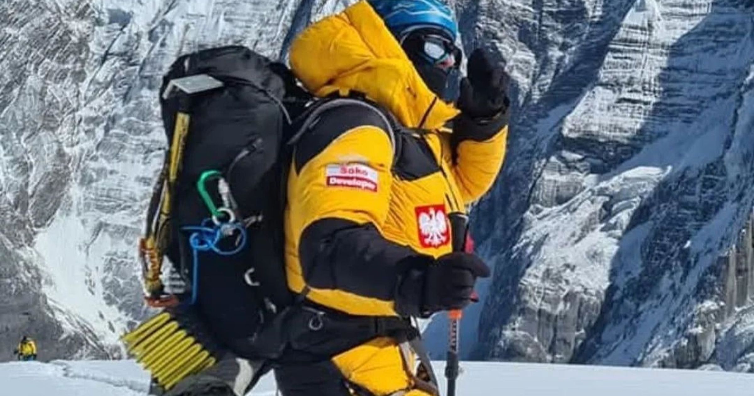 Himalaista Waldemar Kowalewski sprowadzony do bazy pod Broad Peak przez ...