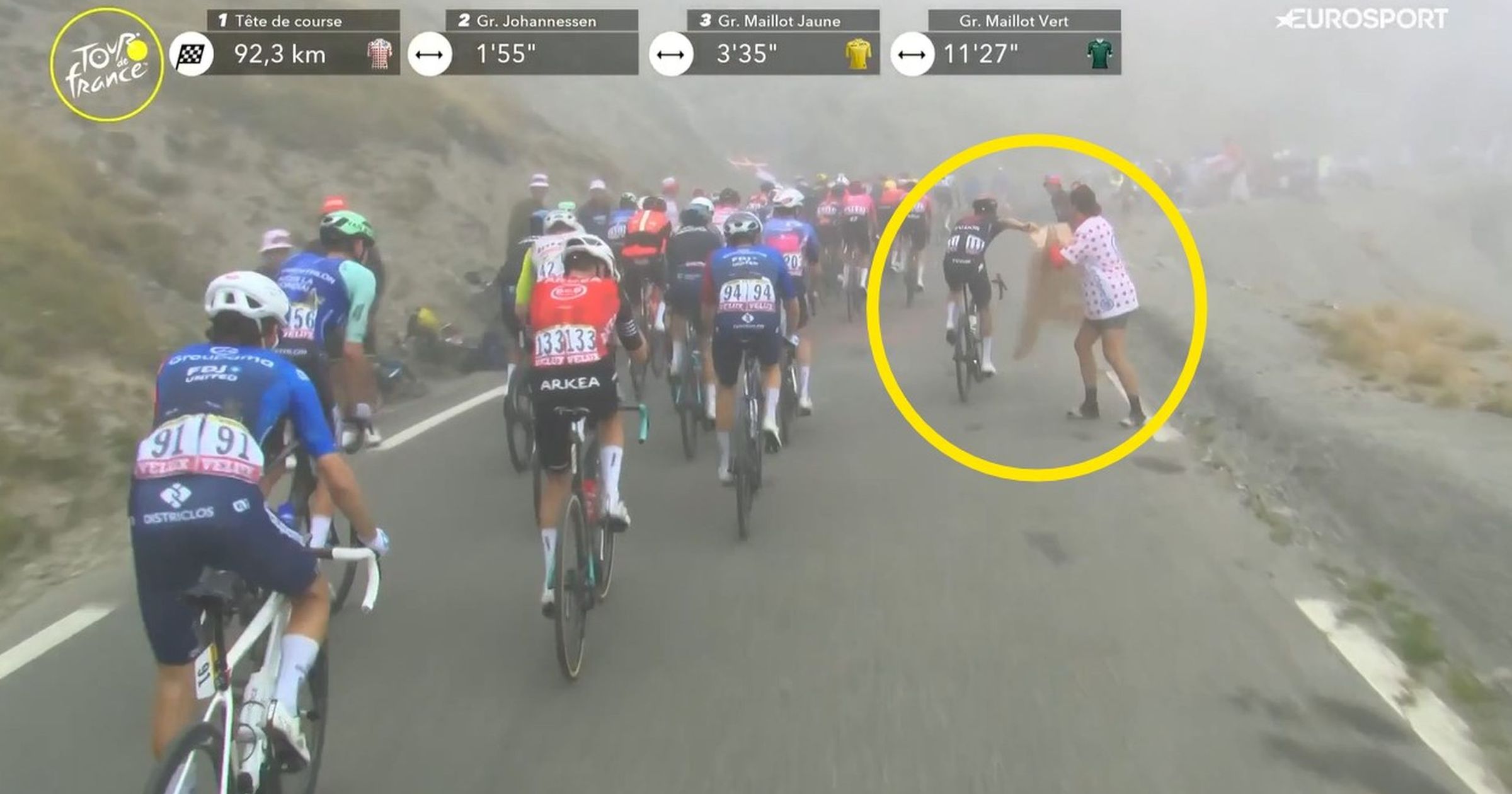 Tour de France | 14e étape | Julian Alaphilippe (Tudor) : "Je m'excuse ...