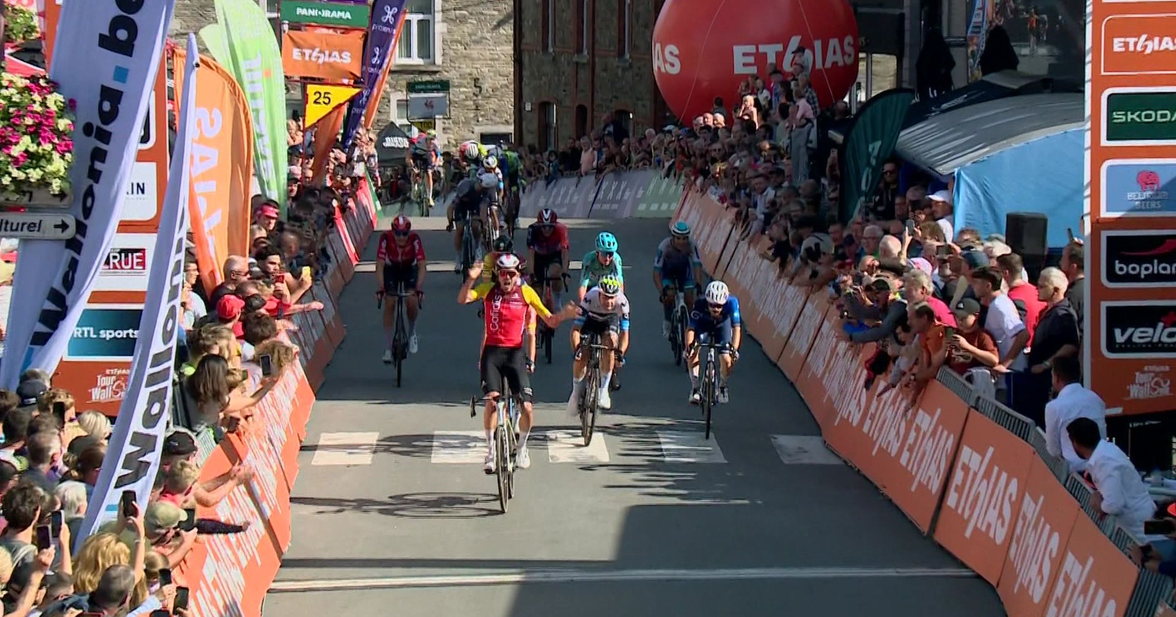 Samlet femteplads til Anders Foldager i Vallonien Rundt efter vild ...