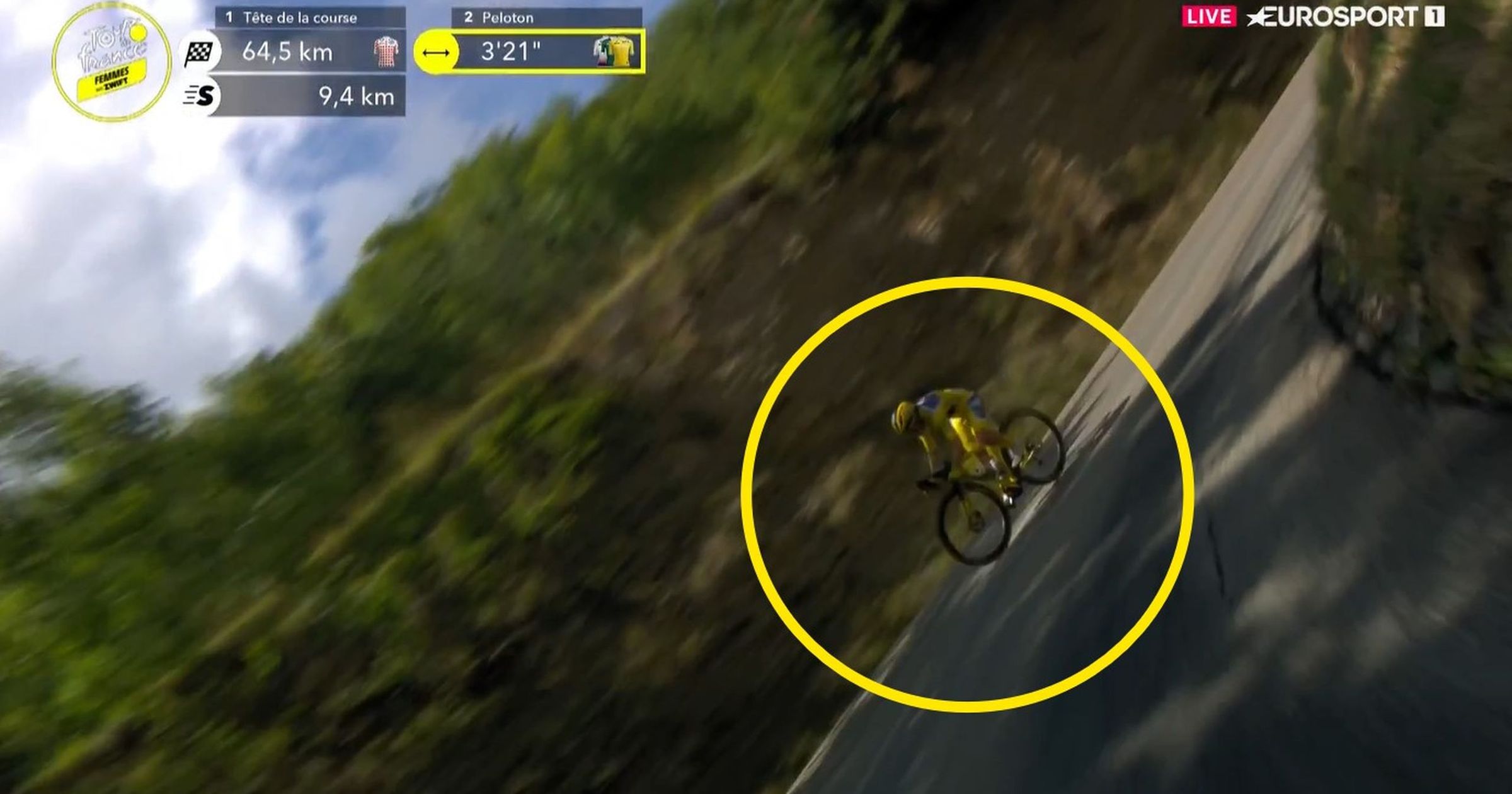Tour de France Femmes - 8e étape - Et soudain, Kim Le Court file tout ...