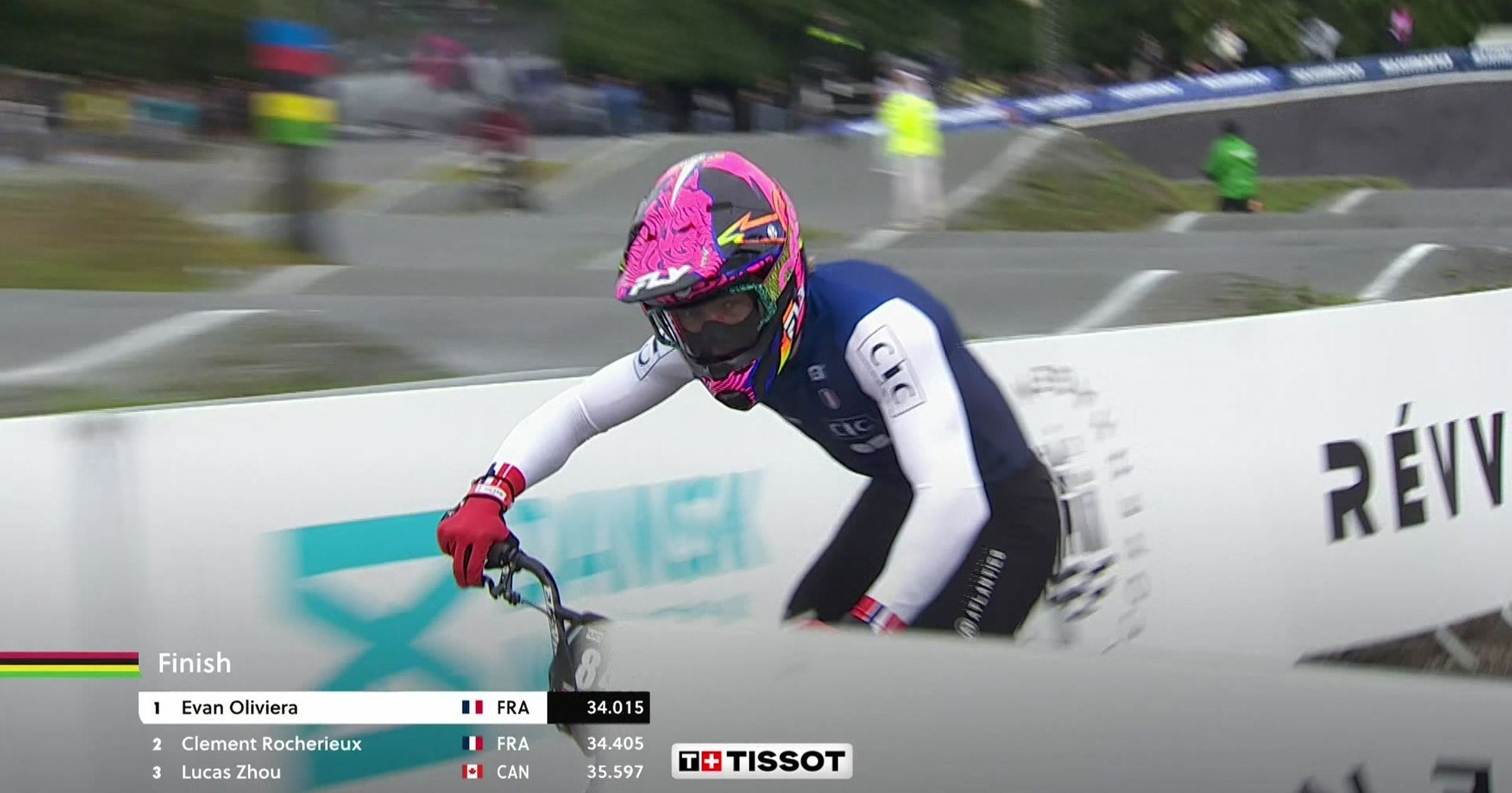 BMX | Championnats du monde Juniors | Copenhagen - Evan Oliveira devant ...