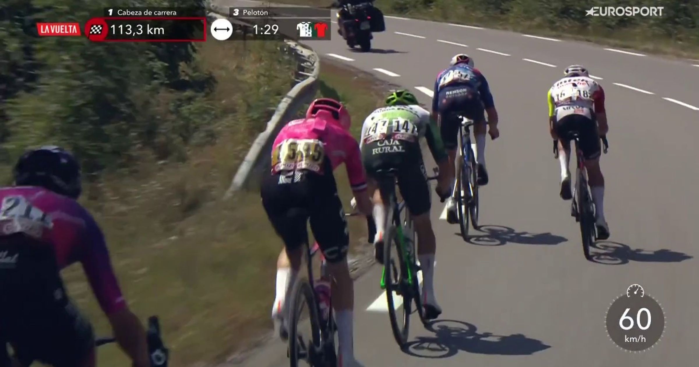 Fuga di cinque: la Lidl-Trek guida il gruppo e controlla la situazione ...