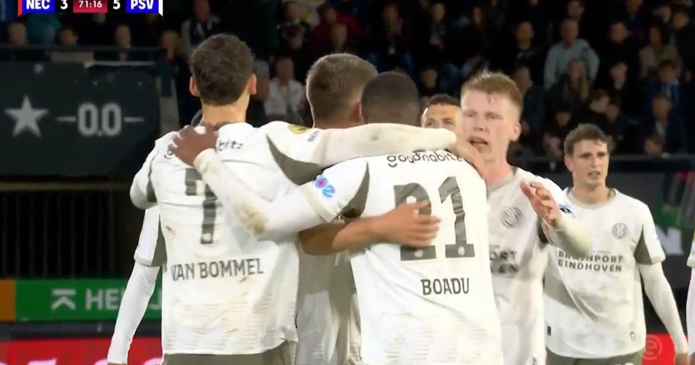 Echipa lui Dennis Man, PSV a câștigat, în deplasare, un meci ...