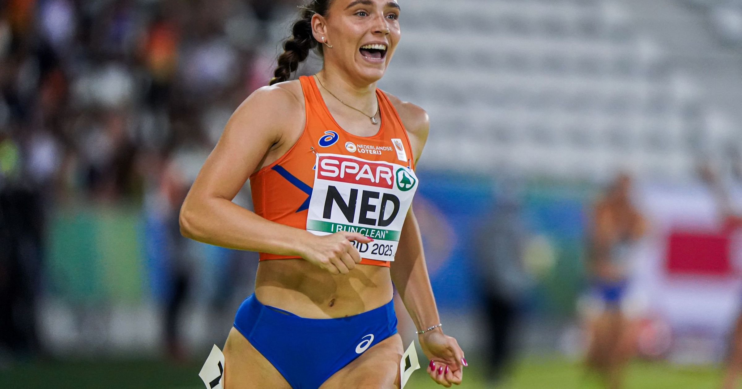Geen 200 meter voor Minke Bisschops - Blessure levert ook zorgen op ...