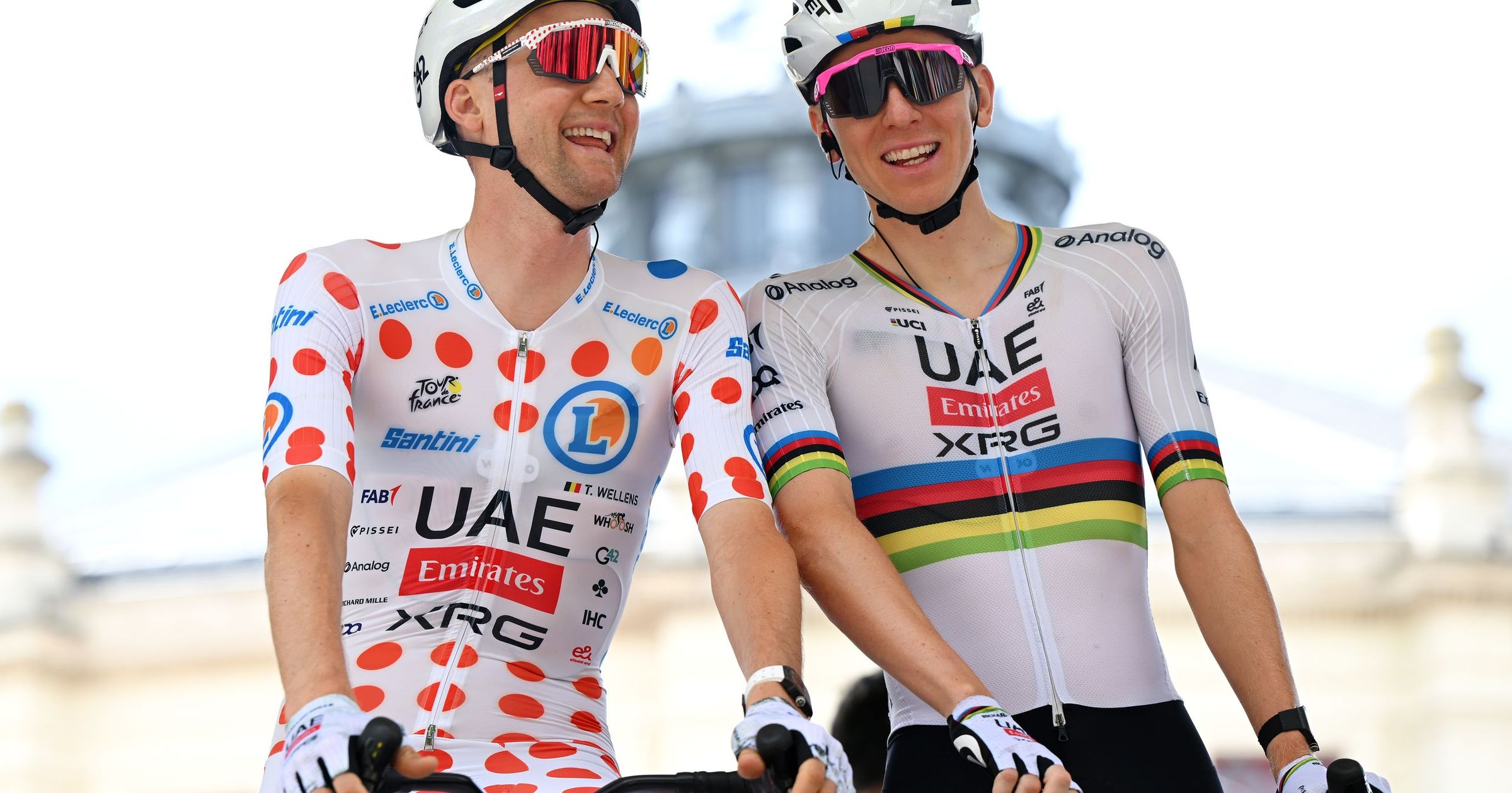 Tim Wellens vertelt over blessure aan knie Tadej Pogacar in Tour de ...