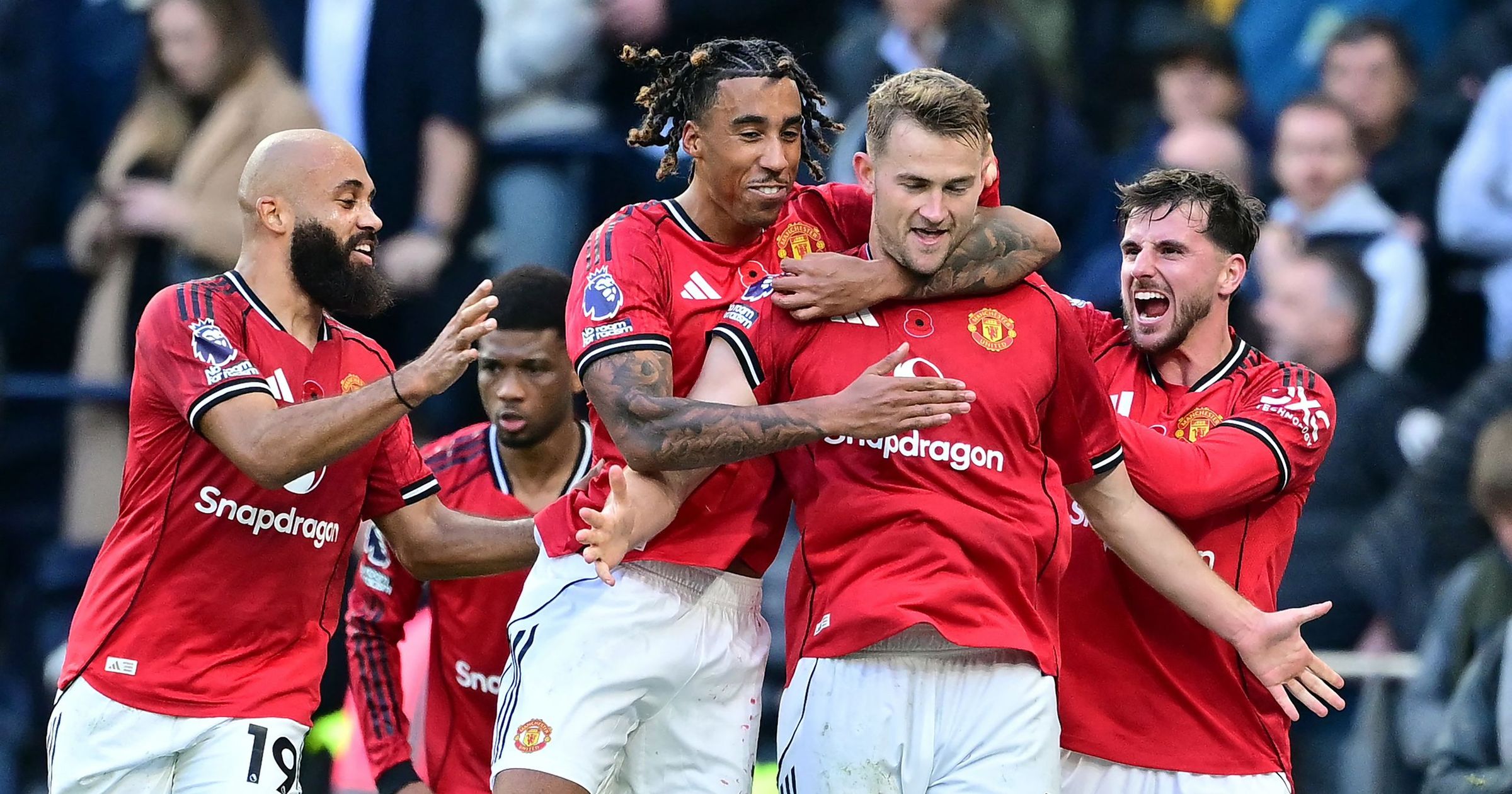 Il Manchester United pareggia in casa del Tottenham al 96' grazie a un ...