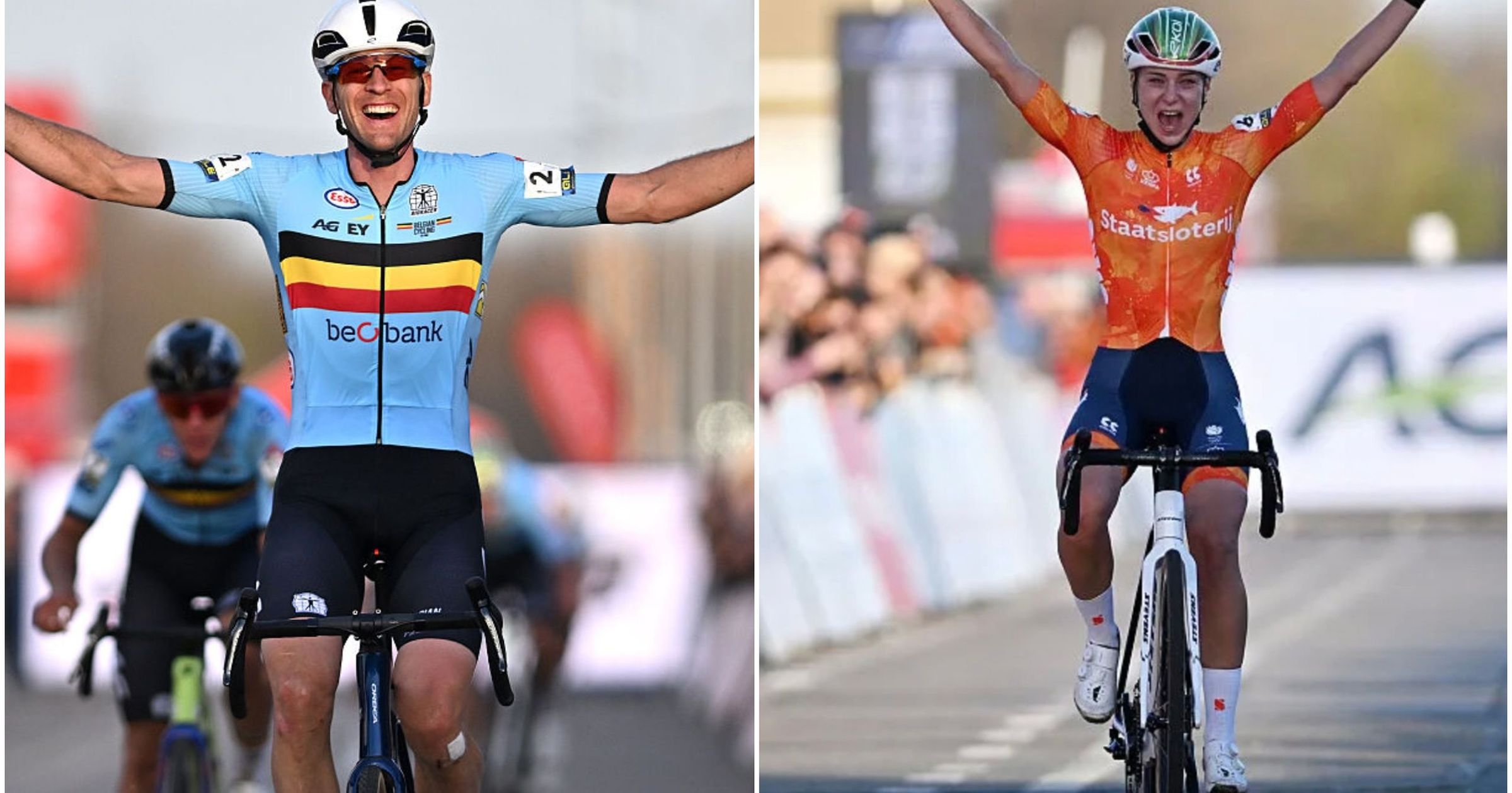 Inge Van Der Heijden ve Toon Aerts, Cyclocross'ta Avrupa Şampiyonu ...