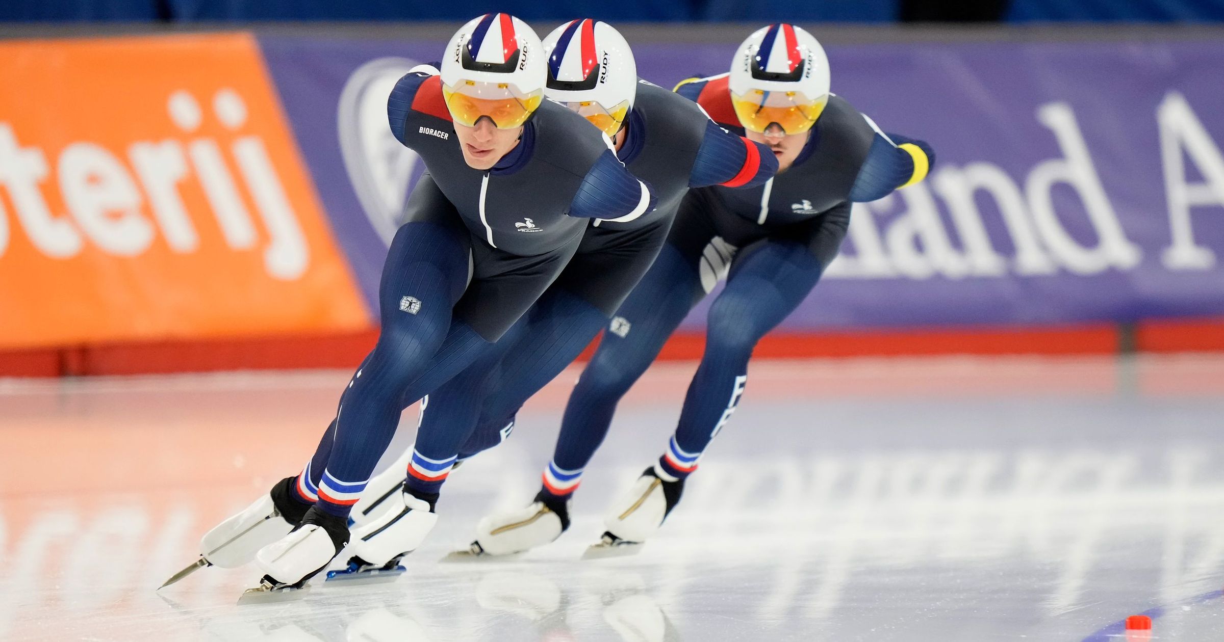 Patinage de vitesse : les Français 2es en poursuite à Calgary et ...