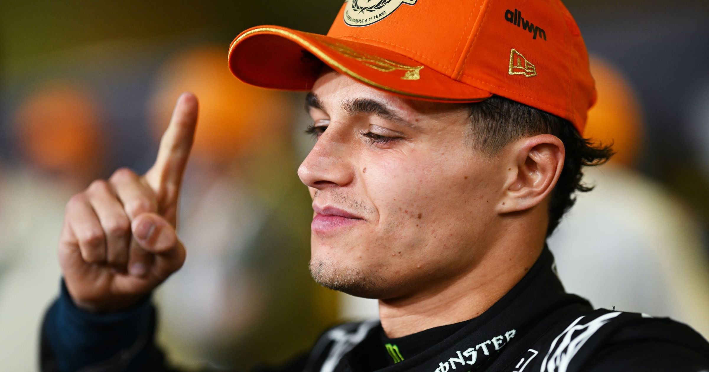 Lando Norris neemt na vier jaar het startnummer 1 over van Max ...
