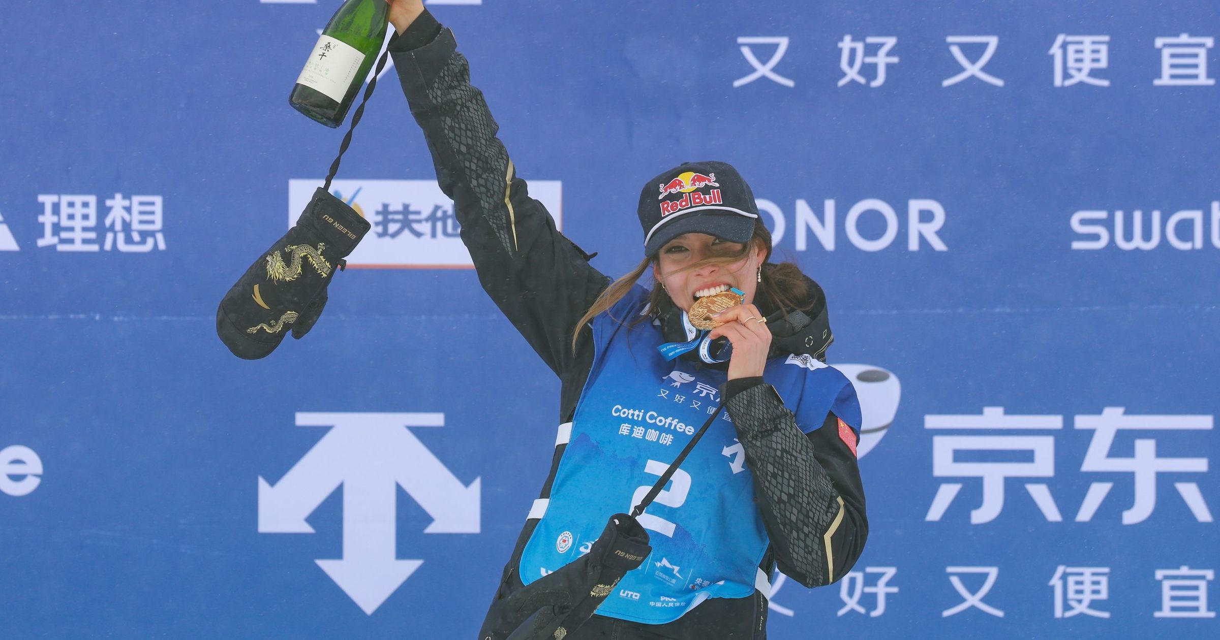 Eileen Gu comienza a lo grande la temporada de halfpipe: victorión y ...