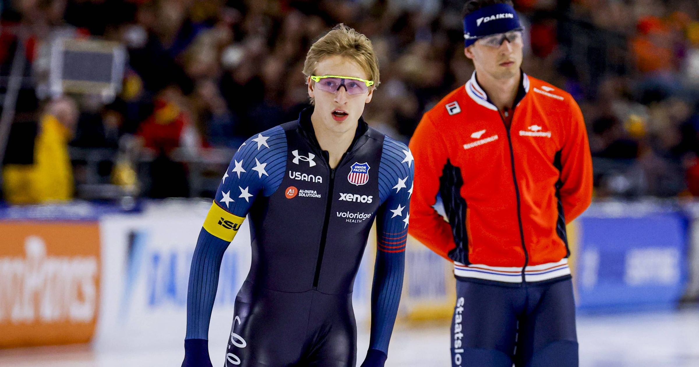 Wie weet Jordan Stolz nog te stoppen? Amerikaan schaatst zesde ...