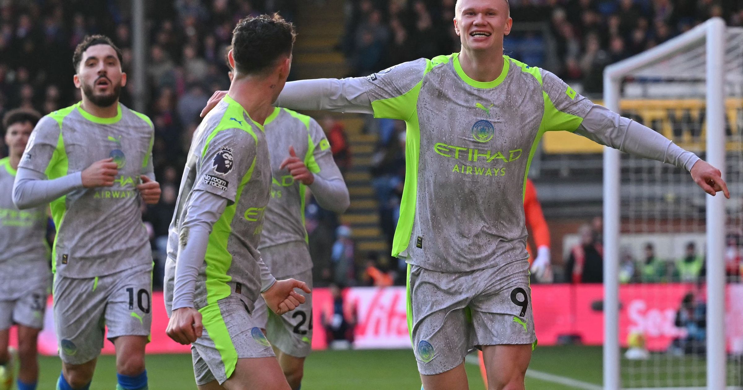 Manchester City pokonał Crystal Palace, Erling Haaland strzelił dwa ...