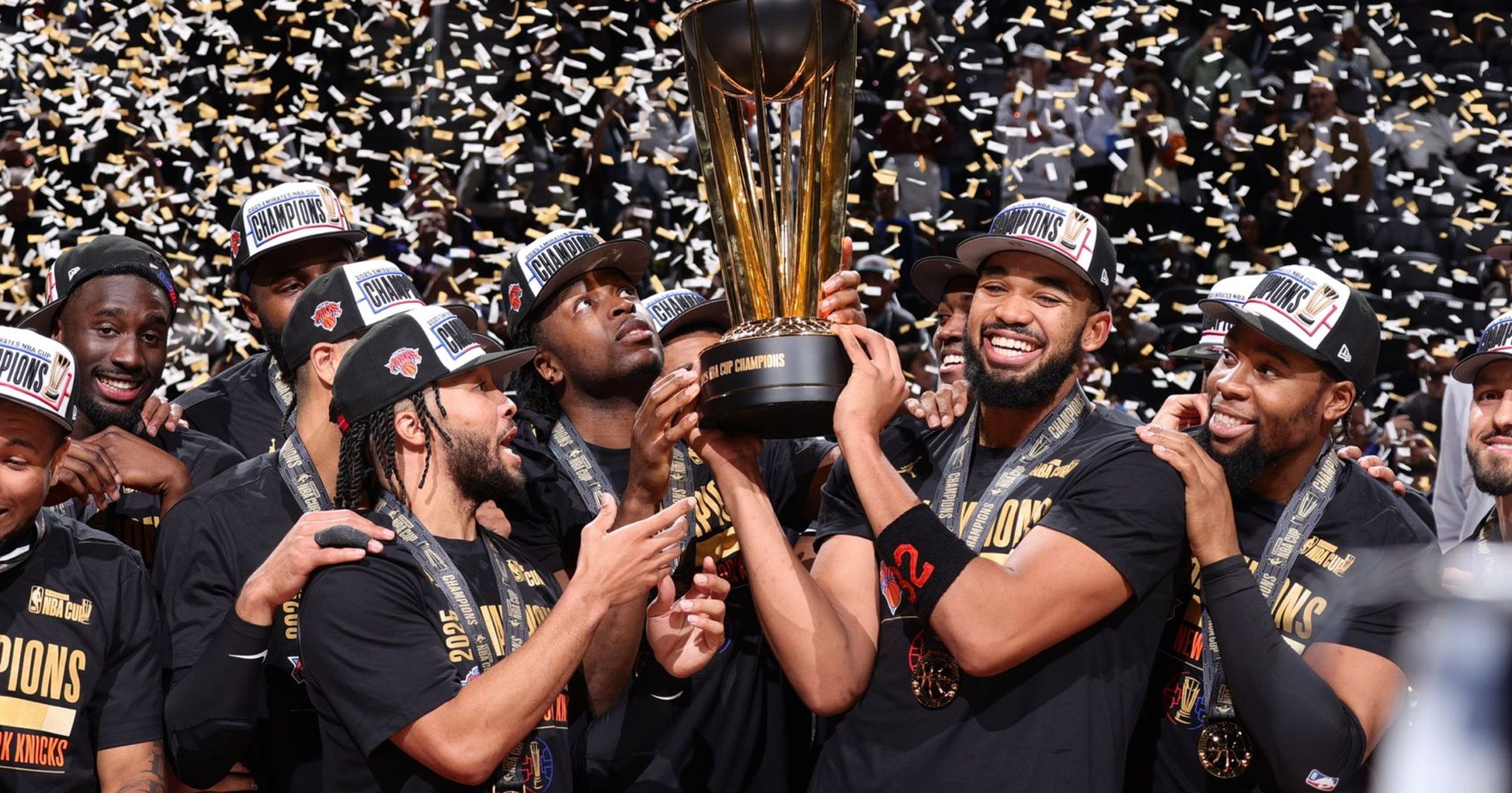 New York-San Antonio 124-113: i Knicks vincono la NBA Cup, primo trofeo ...