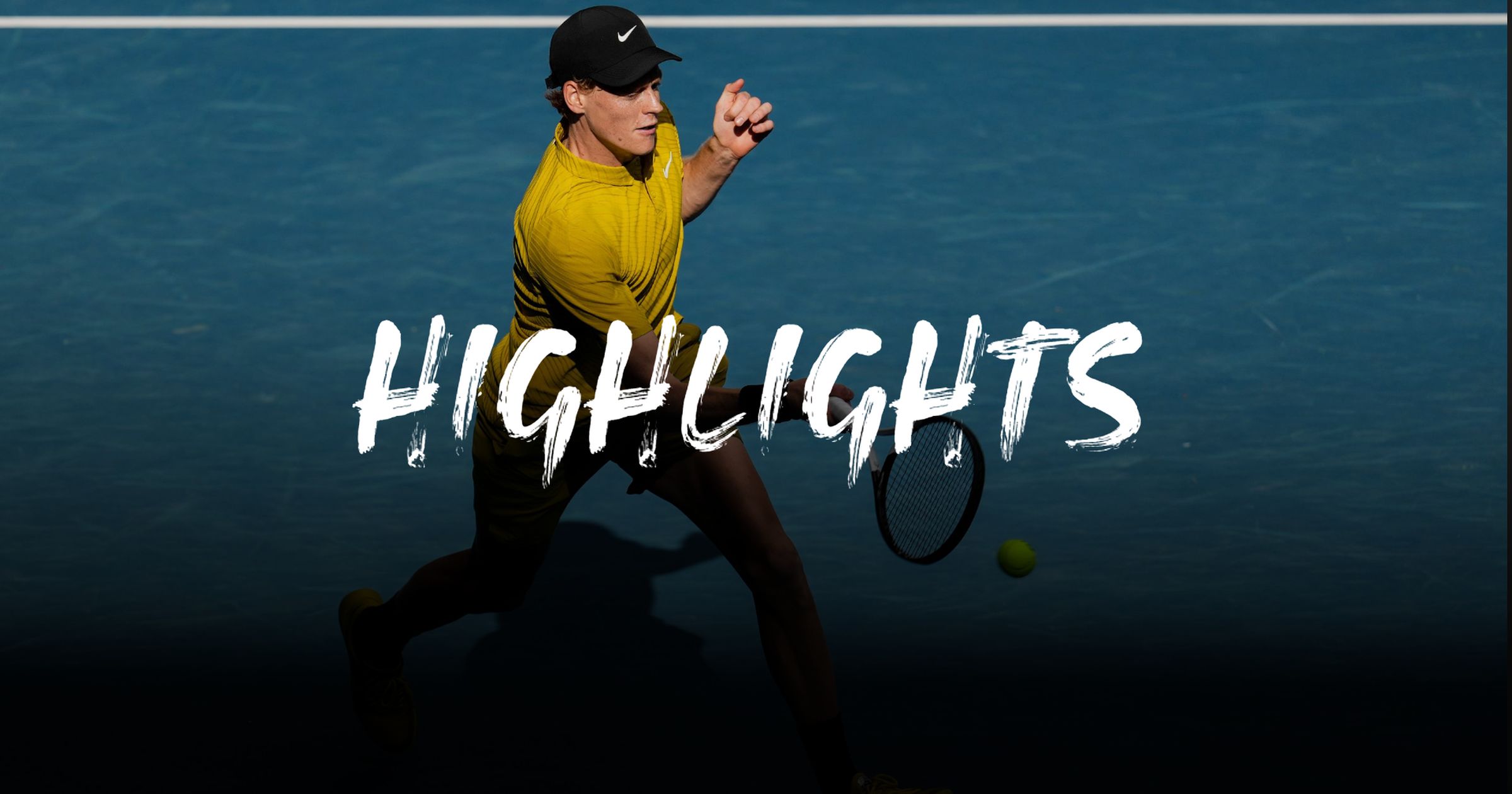 Jannik Sinner schlägt Felix Auger-Aliassime im Showmatch in Melbourne ...