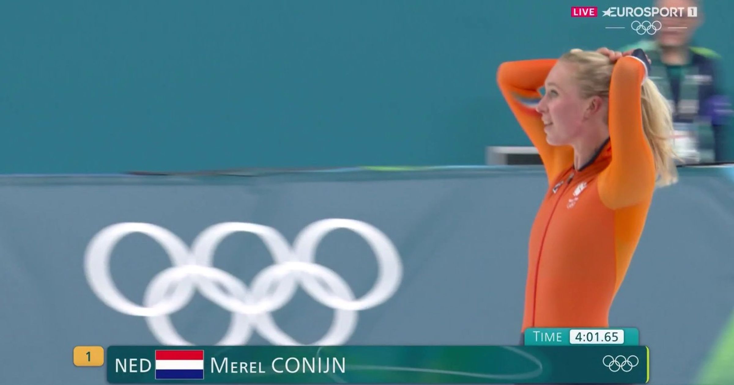 Merel Conijn zet voorlopig snelste tijd neer op 3.000 meter in Milaan ...